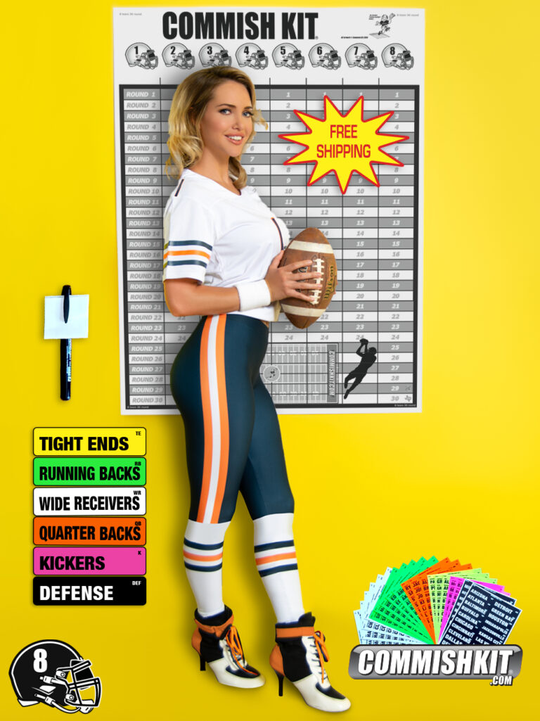 2020 Fantasy Football Draft Boards - Commish Kit