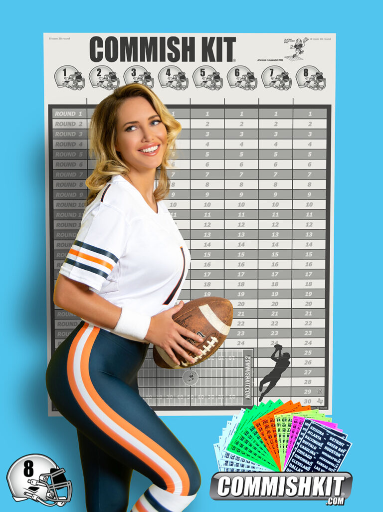 2020 Fantasy Football Draft Boards - Commish Kit