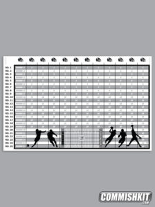 2020 Fantasy Football Draft Boards - Commish Kit