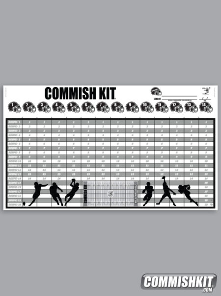 2020 Fantasy Football Draft Boards - Commish Kit