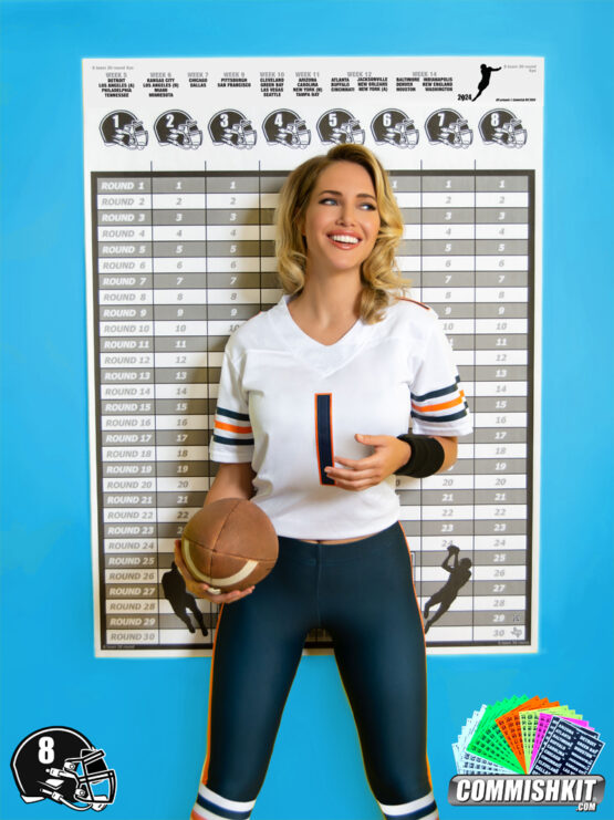 2020 Fantasy Football Draft Boards - Commish Kit