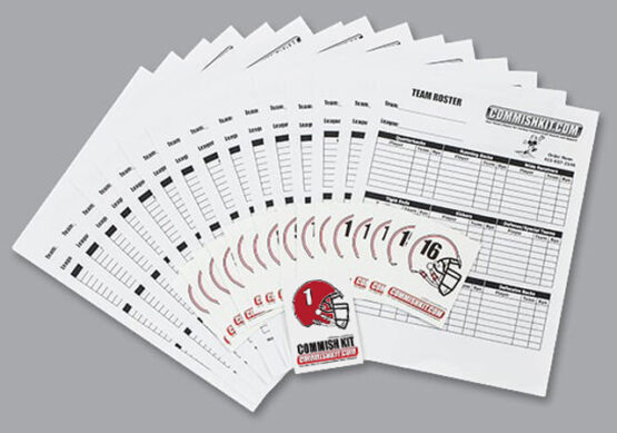 Fantasy Football Draft Boards | 8-16 Teams | Commish Kit
